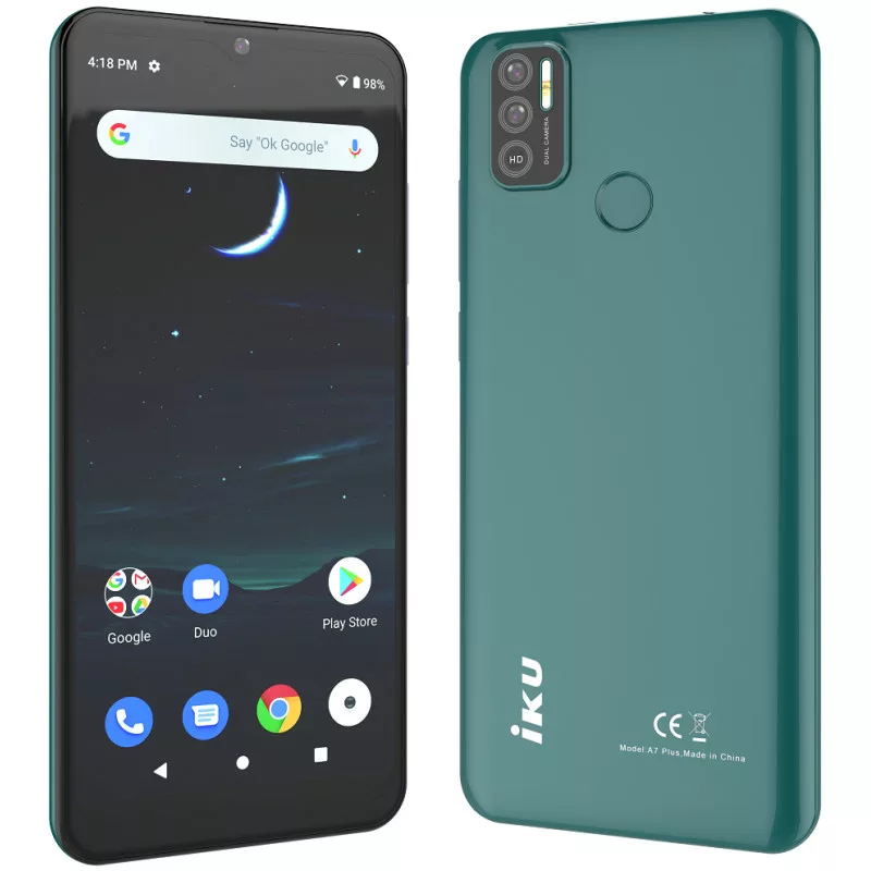 SMARTPHONE IKU A7 PLUS 2GO 16GO VERT | SS Tech