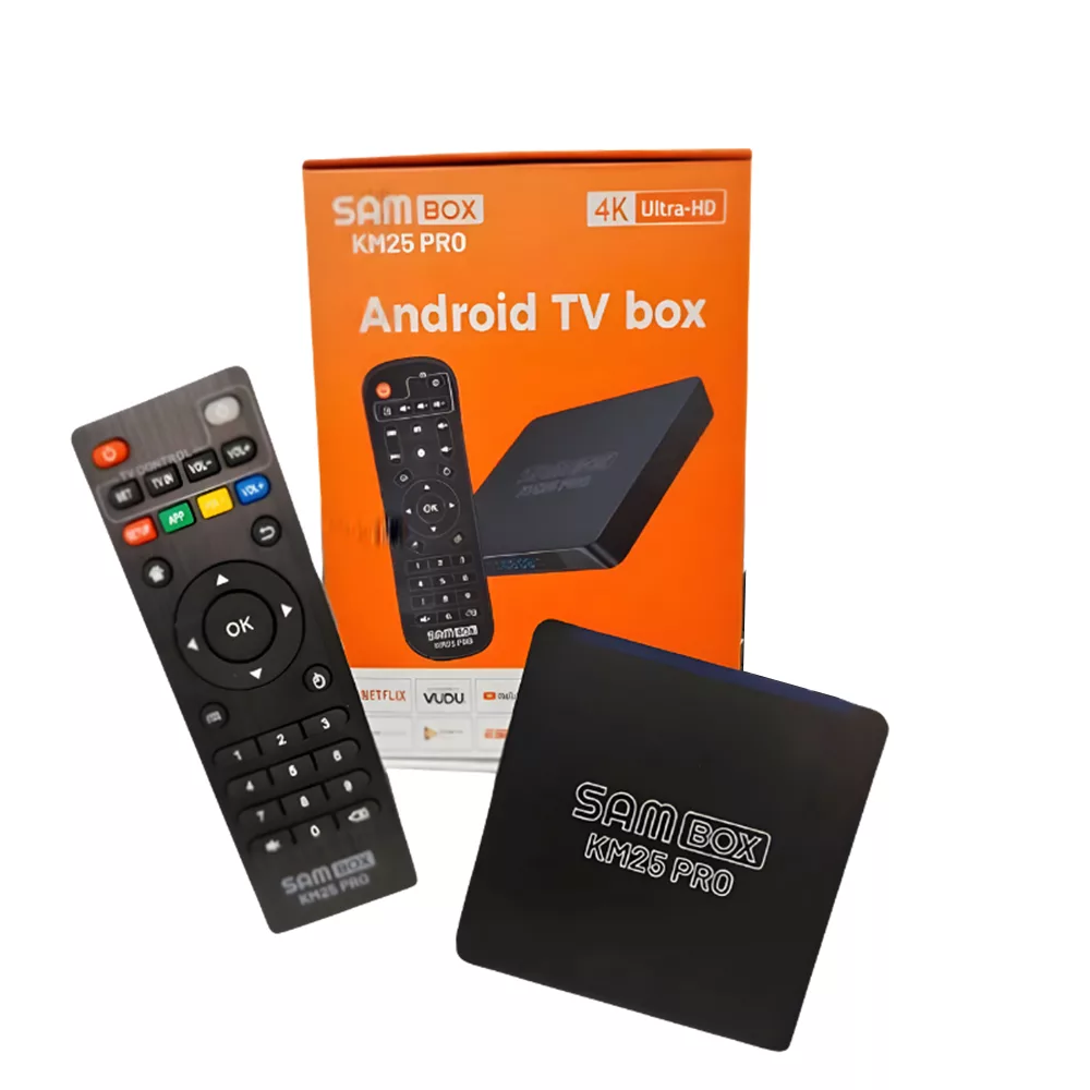 BOX ANDROID SAMBOX KM25 PRO 4K 2GO / 32GO | SS Tech